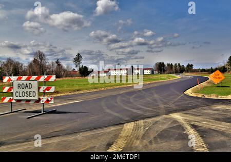Workers with Mathy Construction of Onalaska, Wis., complete road ...