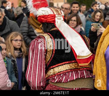 Igualada, Catalonia, Spain. 5th Jan, 2023. The parade of the Magic ...