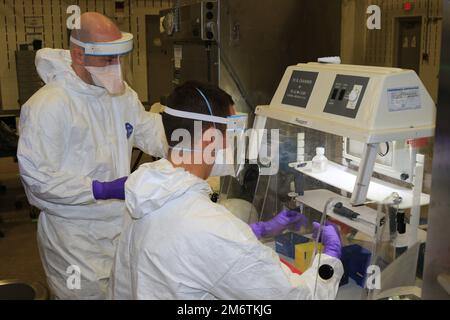 The 1st Area Medical Laboratory “Mad Scientists” opened their ...