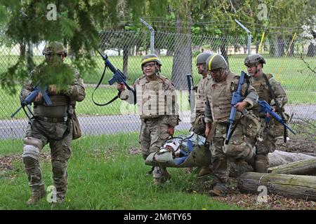 Various units train at the Fort Dix MSCT (Medical Simulation Training ...