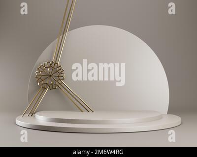 Stylish display showcase background Stock Photo - Alamy