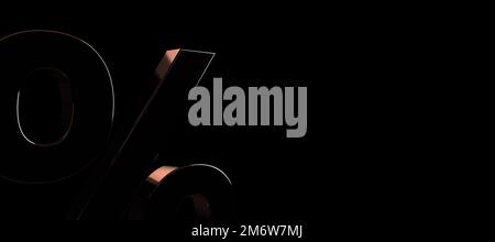 Percent Black Background Stock Photo - Alamy