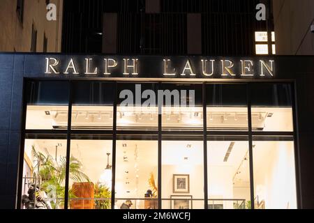 Polo Ralph Lauren in Tokyo, Japan / company logo A logo of Polo Ralph ...