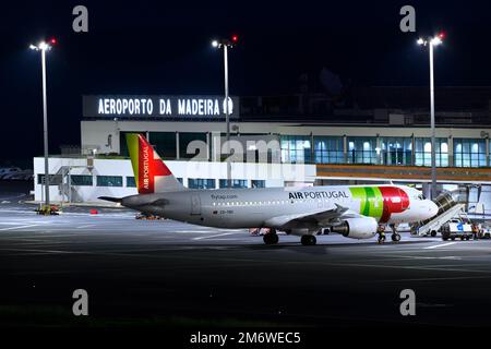 Terminal of Funchal Madeira Cristiano Ronaldo Airport in Portugal Stock ...