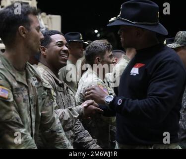 Lt. Col. Derrick Murray, Commander, 6th Squadron, 1st Cavalry Regiment ...