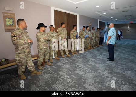 The President of the Federated States of Micronesia, David W. Panuelo ...