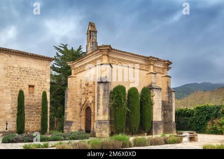 monastery of poblet view Stock Photo - Alamy