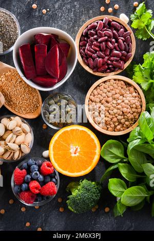 Food products recommended to reduce high blood pressure. Diet for ...