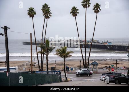Bomb cyclone causes severe storm, flood damage, Santa Cruz, Jan 5, 2023 ...