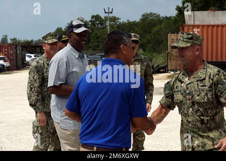 Mr. Kevin J. Bostick, director of U.S. Southern Command exercises and ...