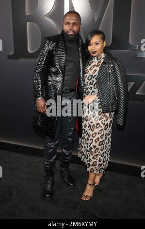 5 January 2022 -Hollywood, California - Rayan Lawrence, Chyna Layne ...