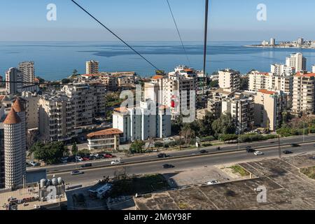 Jounieh Cable Car Beirut Lebanon Stock Photo - Alamy