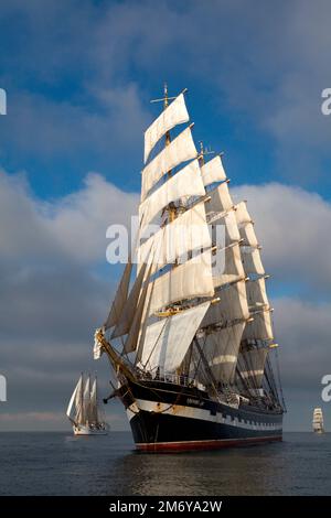 Russian barque Kruzenshtern, 2010 Stock Photo - Alamy