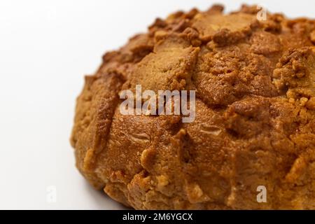 soboro bread on a white background Stock Photo - Alamy