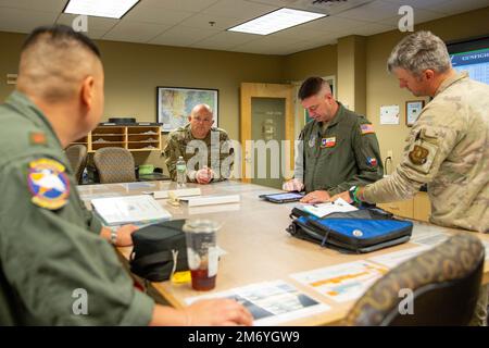 U.S. Army Colonel Bryan Logan, 502d Air Base Wing Vice Commander, and U ...