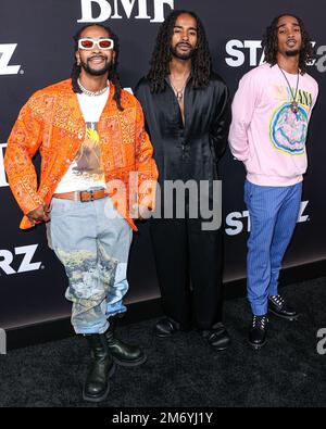 Hollywood, CA January 5, 2023. Kimani Tosh arrives at the Starz "BMF ...