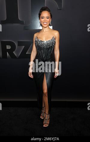 Hollywood, CA January 5, 2023. Serayah arrives at the Starz "BMF ...