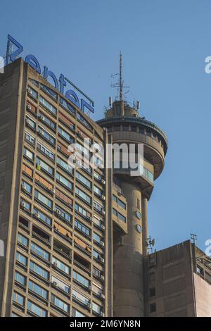 Western City Gate also known as the Genex Tower, Belgrade, Serbia Stock ...