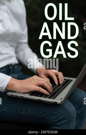 Writing displaying text Oil And Gas. Conceptual photo Exploration ...