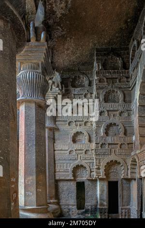 10 10 2008 Bedse Caves Ancient Buddhist Heritage at Maval taluka, Pune ...