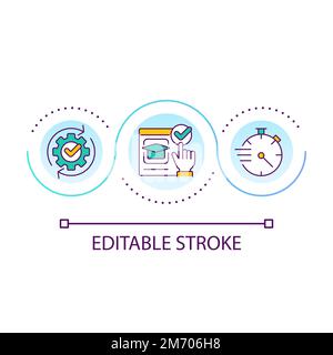 Website loading speed loop concept icon Stock Vector Image & Art - Alamy