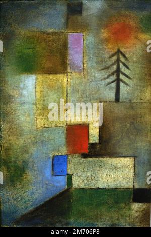 Paul Klee – Small Picture of Fir Trees (Kleine Tannenbild), 1922 ...