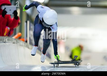 WINTERBERG, GERMANY - JANUARY 6: Alessia Crippa of Italy compete in the ...