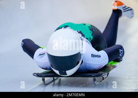 WINTERBERG, GERMANY - JANUARY 6: Alessia Crippa of Italy compete in the ...