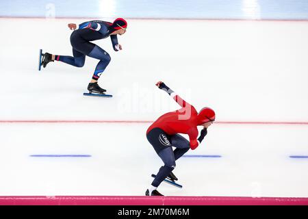 HAMAR - Cornelius Kersten (GBR) and Odin By Farstad (NOR) in the Men's ...