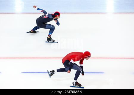 HAMAR - Cornelius Kersten (GBR) and Odin By Farstad (NOR) in the Men's ...