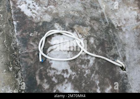 cable that is damaged and not used anymore Stock Photo - Alamy