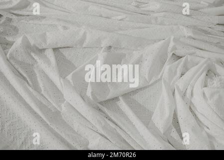 production of women's summer clothes; manufacturing process at a light ...