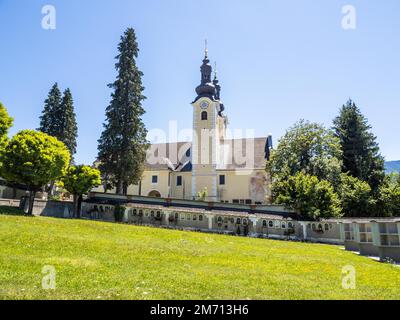 Maria Rain Pilgrimage Church, Rosental, Carinthia, Austria Stock Photo ...