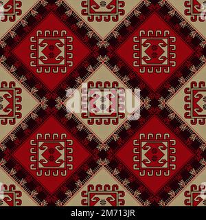 Traditional Kilim vector seamless pattern Stock Vector Image & Art - Alamy