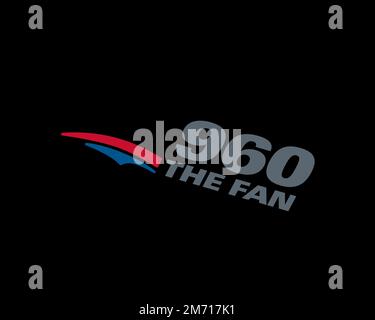 CFAC, rotated logo, black background Stock Photo - Alamy