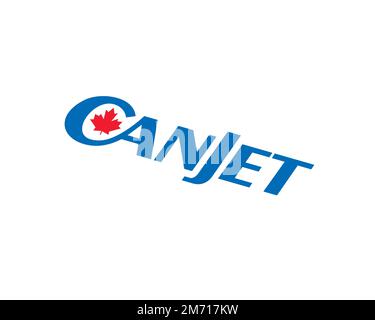 CanJet, Logo, White background Stock Photo - Alamy