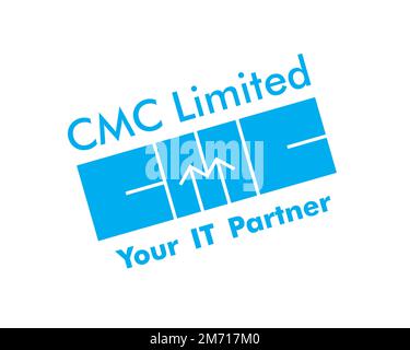 CMC company, rotated logo, white background B Stock Photo - Alamy