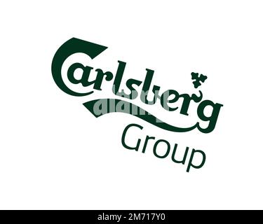 Carlsberg Group, Logo, White background Stock Photo - Alamy