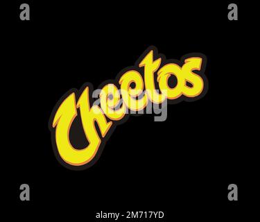 Cheetos, Logo, Black background Stock Photo - Alamy