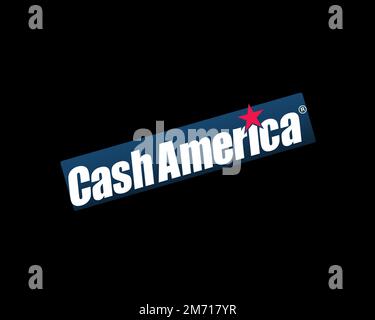 Cash America International, rotated logo, white background B Stock ...