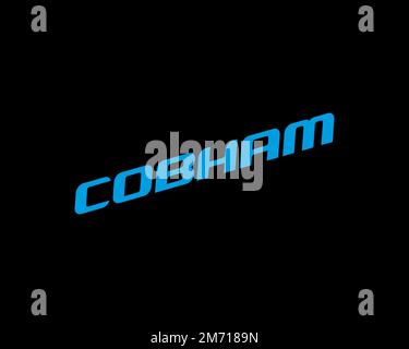 Cobham Aviation Services Australia, Logo, Black background Stock Photo ...