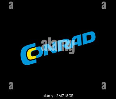 Conrad Electronic, Logo, Black background Stock Photo - Alamy