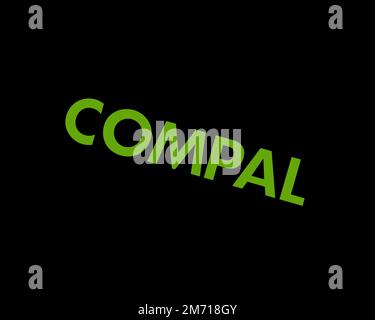 Compal Electronics, Logo, Black background Stock Photo - Alamy