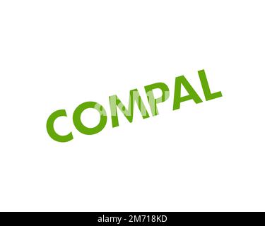 Compal Electronics, rotated logo, white background B Stock Photo - Alamy