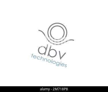 DBV Technologies, rotated logo, white background Stock Photo - Alamy