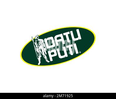 Datu Puti, Logo, White Background Stock Photo - Alamy