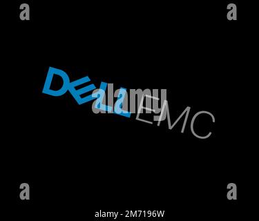 Dell EMC VMAX, Logo, Black background Stock Photo - Alamy