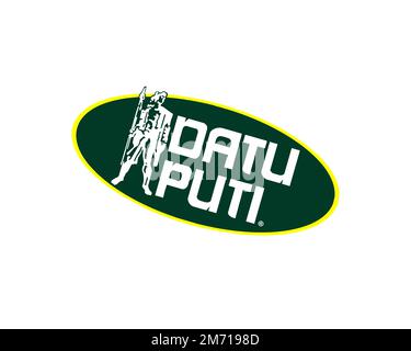 Datu Puti, Logo, White Background Stock Photo - Alamy