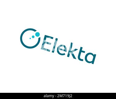 Elekta, Logo, White background Stock Photo - Alamy