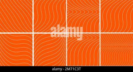 Seamless texture of salmon fillet. Meat of red fish. Seamless pattern ...